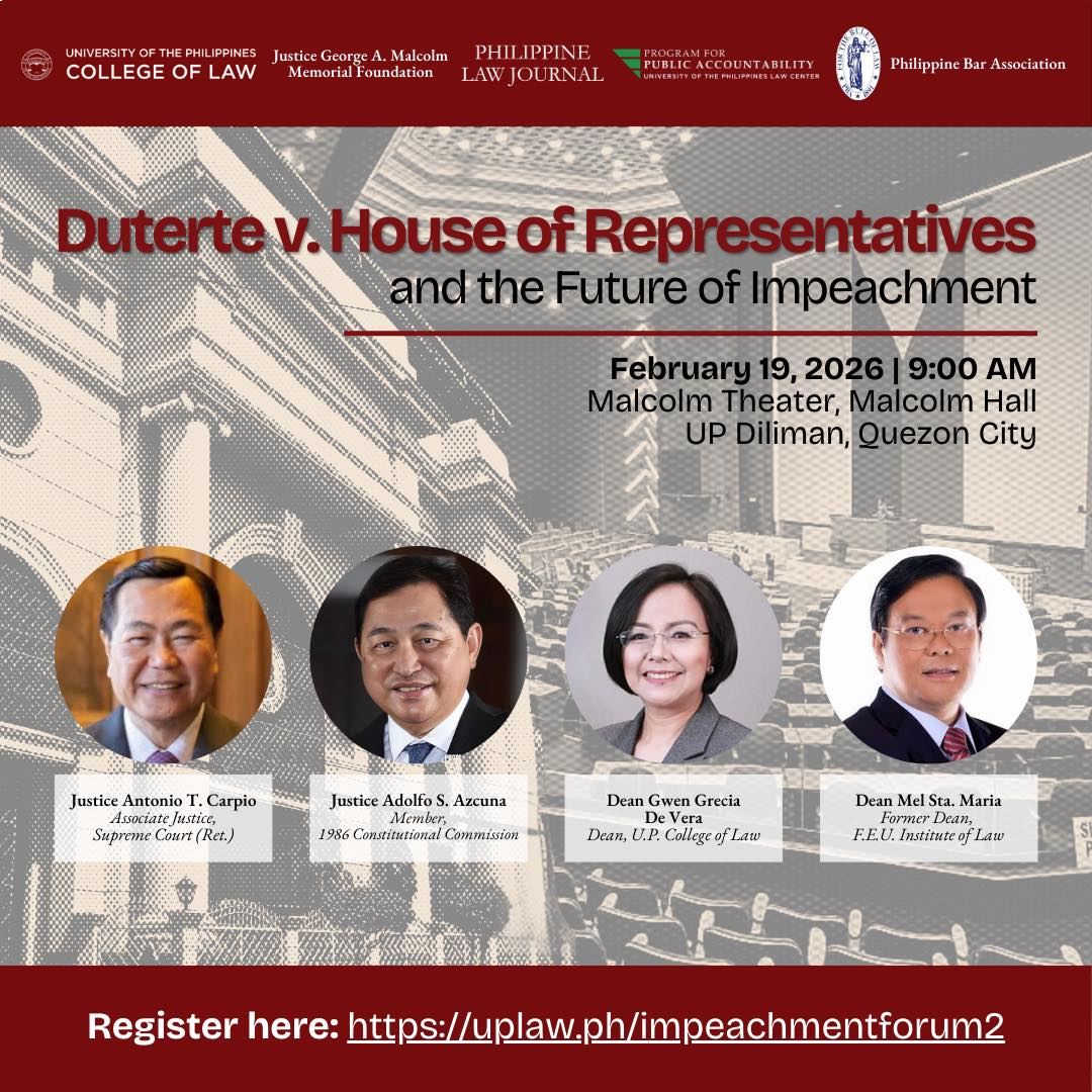 Duterte v. House of Representatives and the Future of Impeachment ...